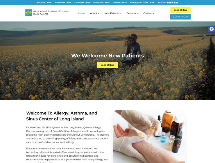 Allergy / ENT / Otolaryngology Websites - Medical Websites & Healthcare ...