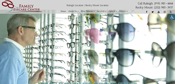 Eye Care Websites - Medical Websites & Healthcare Marketing